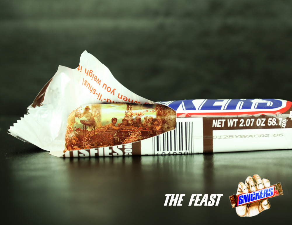 Snickers - Print Ad - Zaim Wadghiri
