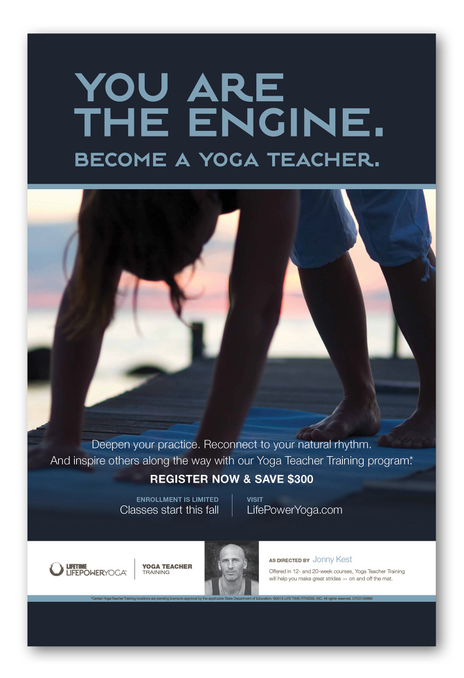 LIFEPOWER YOGA TEACHER TRAINING BRANDING - Amanda Gunderson Design