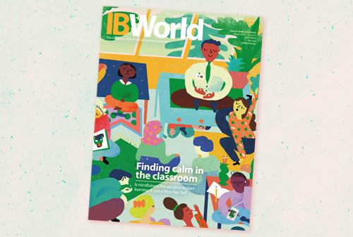 IBWorld Magazine Cover - Nicholas Stevenson