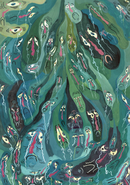 Don't Panic 'Sad' Poster - Nicholas Stevenson