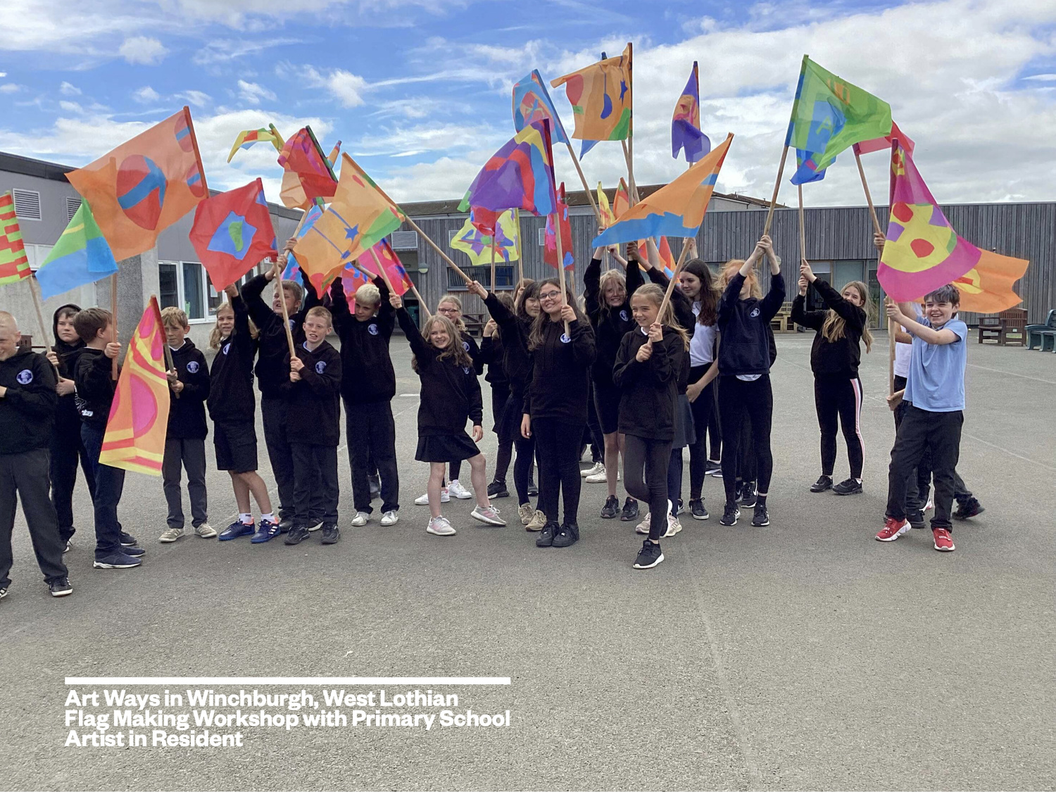 Art Way Flags - Gill White - Creative, Director and Producer of art ...