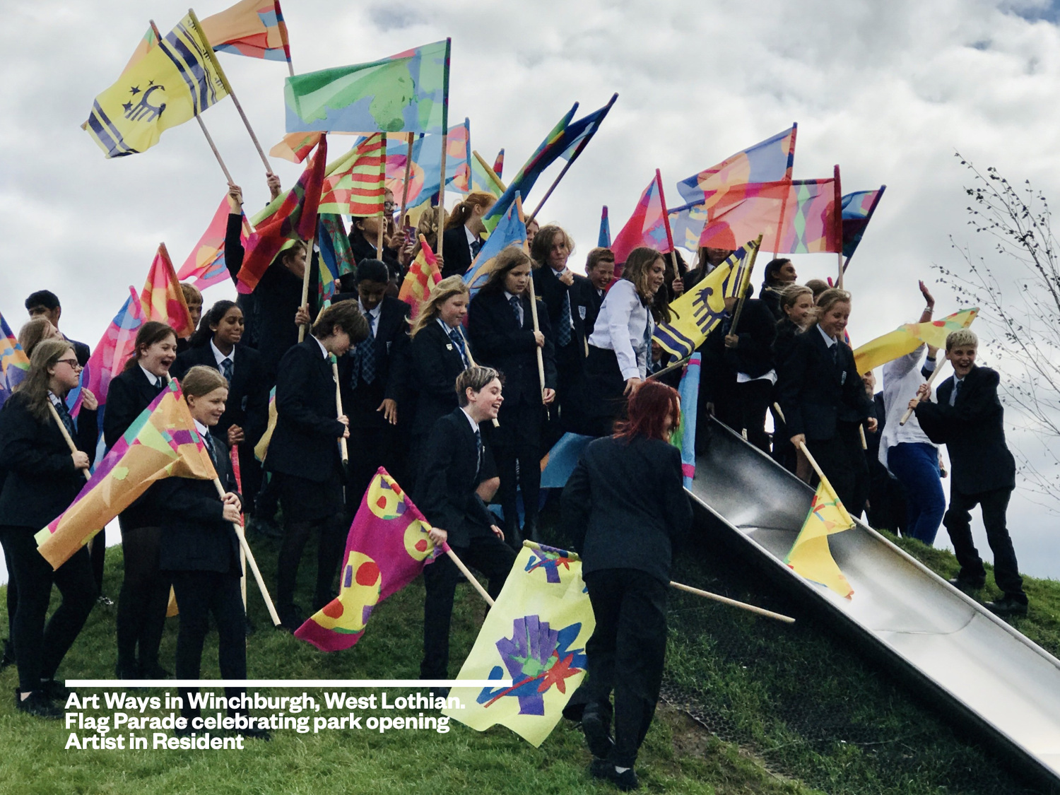 Art Way Flags - Gill White - Creative, Director and Producer of art ...