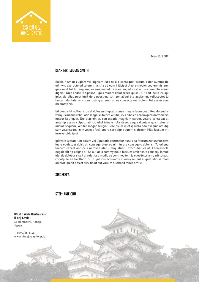 UNESCO: Himeji Castle - Stephanie Chu