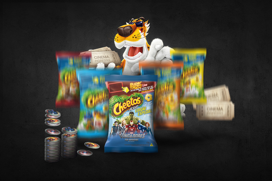 CHEETOS TAZOS AVENGERS - Fernanda Sabaudo