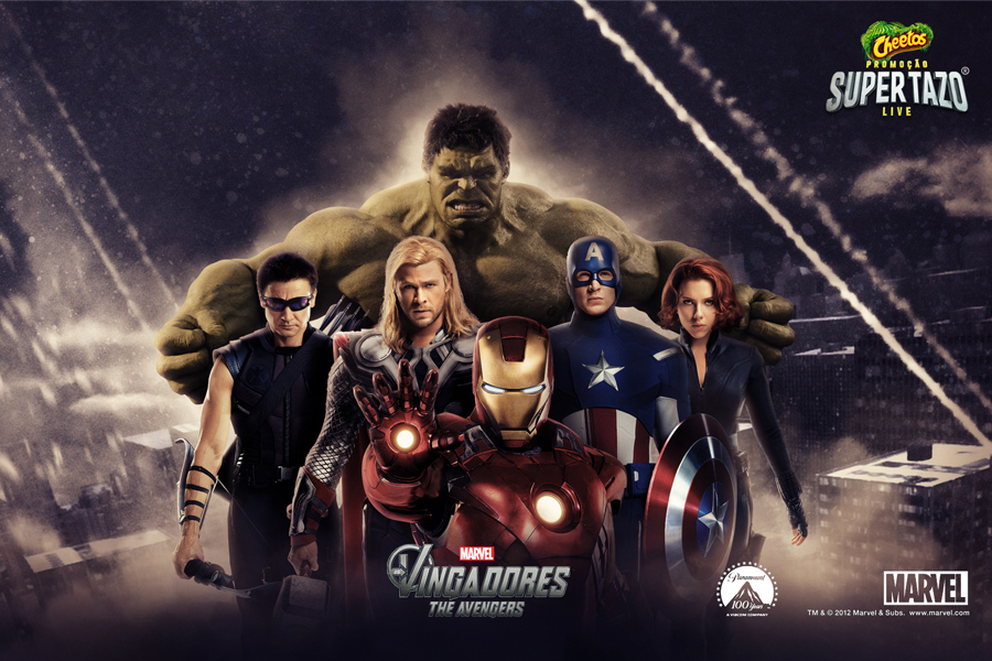 CHEETOS TAZOS AVENGERS - Fernanda Sabaudo