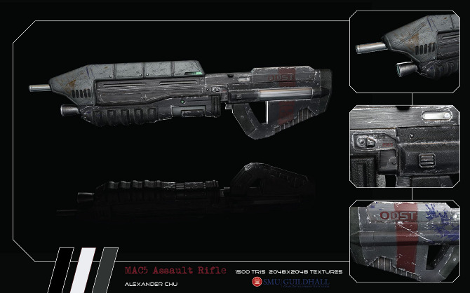 Ma5c Assault Rifle - Alex Chu Design Portfolio