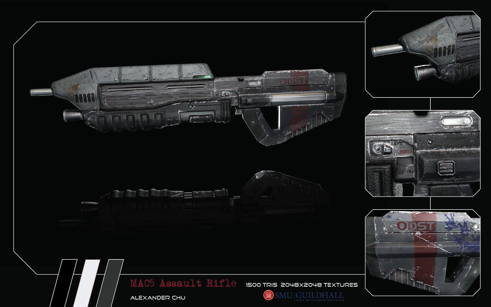 Ma5c Assault Rifle - Alex Chu Design Portfolio