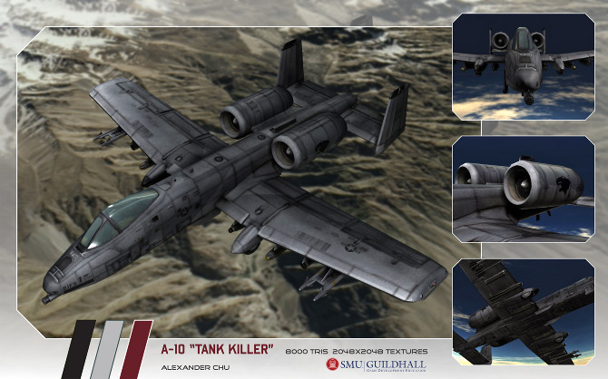 A-10 "Tank Killer" - Alex Chu Design Portfolio