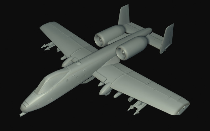 A-10 "Tank Killer" - Alex Chu Design Portfolio