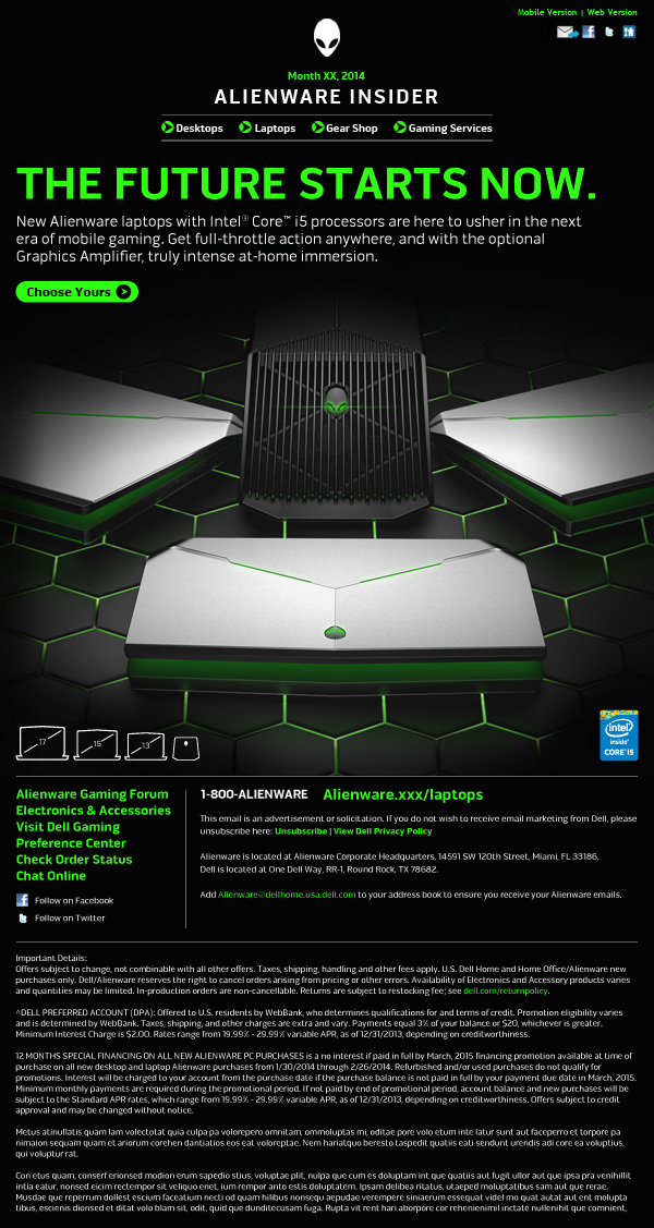 Alienware Mobile Family Campaign - Jerry Philips