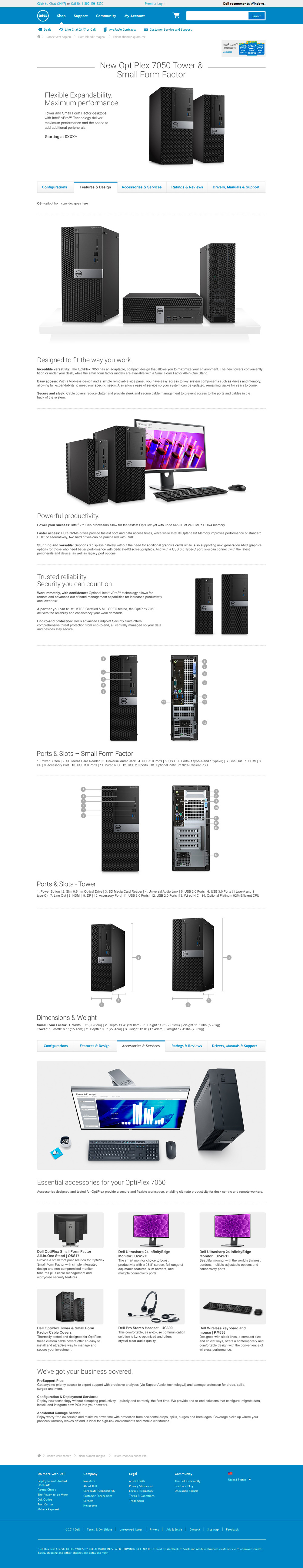 Dell Optiplex Family (Desktops & AIOs) - Jerry Philips