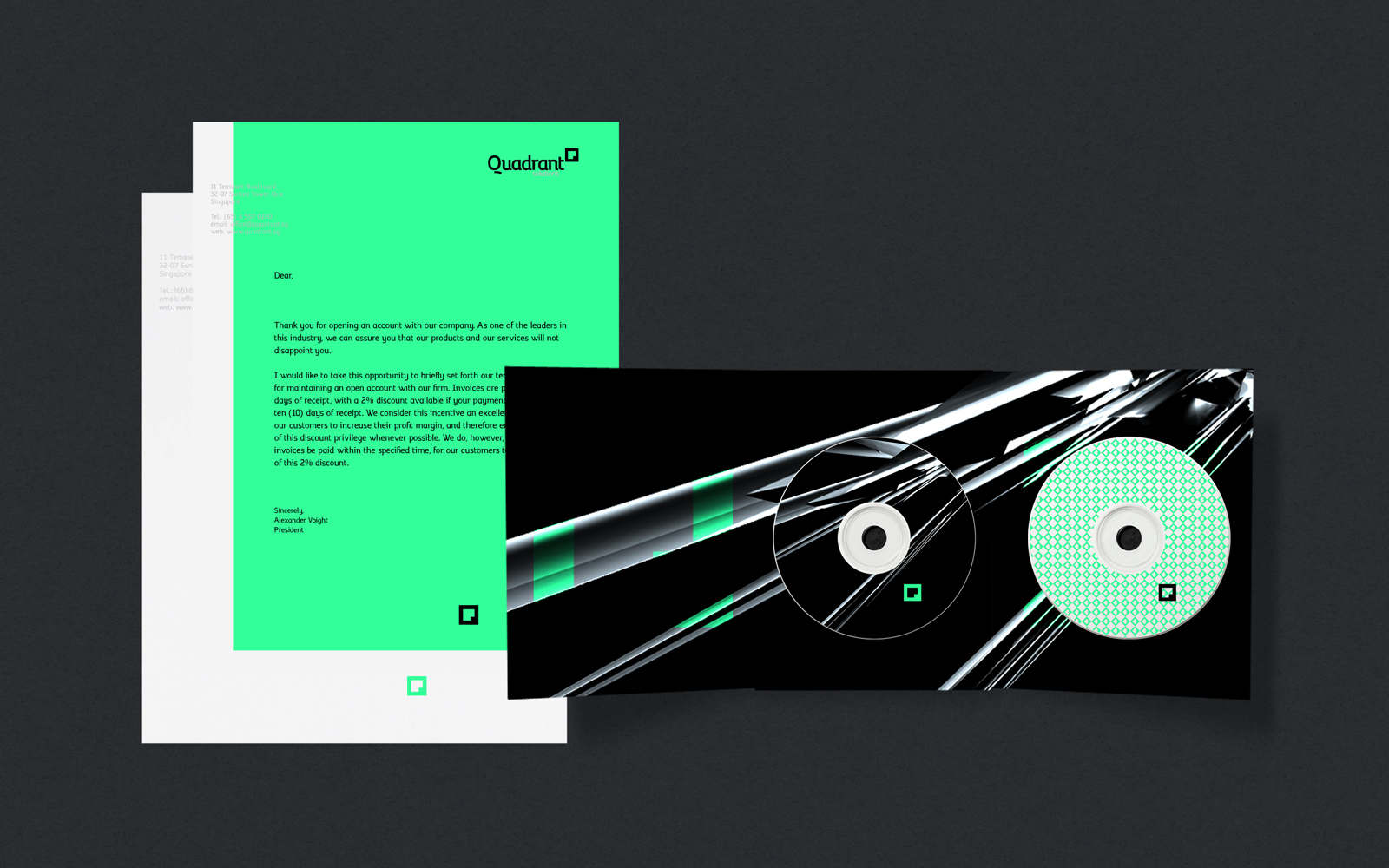 Quadrant solutions - greatmonday - branding and digital design studio ...