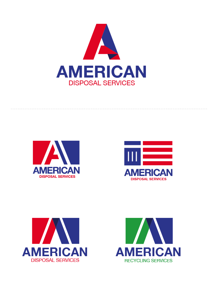 American Disposal Branding - Leftsidesix
