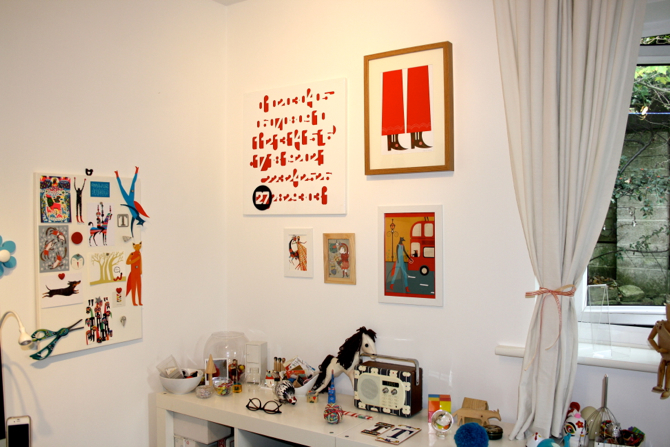 studio - Thereza Rowe illustration