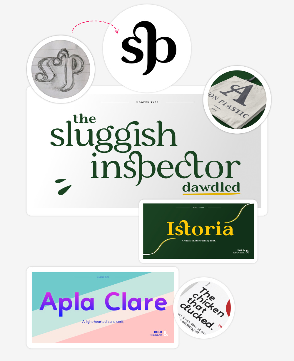 Typeface design - Christos Hooper