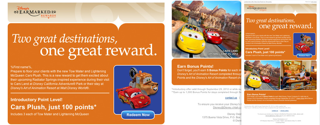 Disney Earmarked - Portfolio