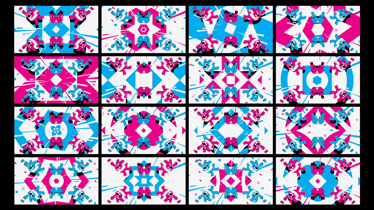 Jay Quercia, Los Angeles based Illustrator | Party Poppers