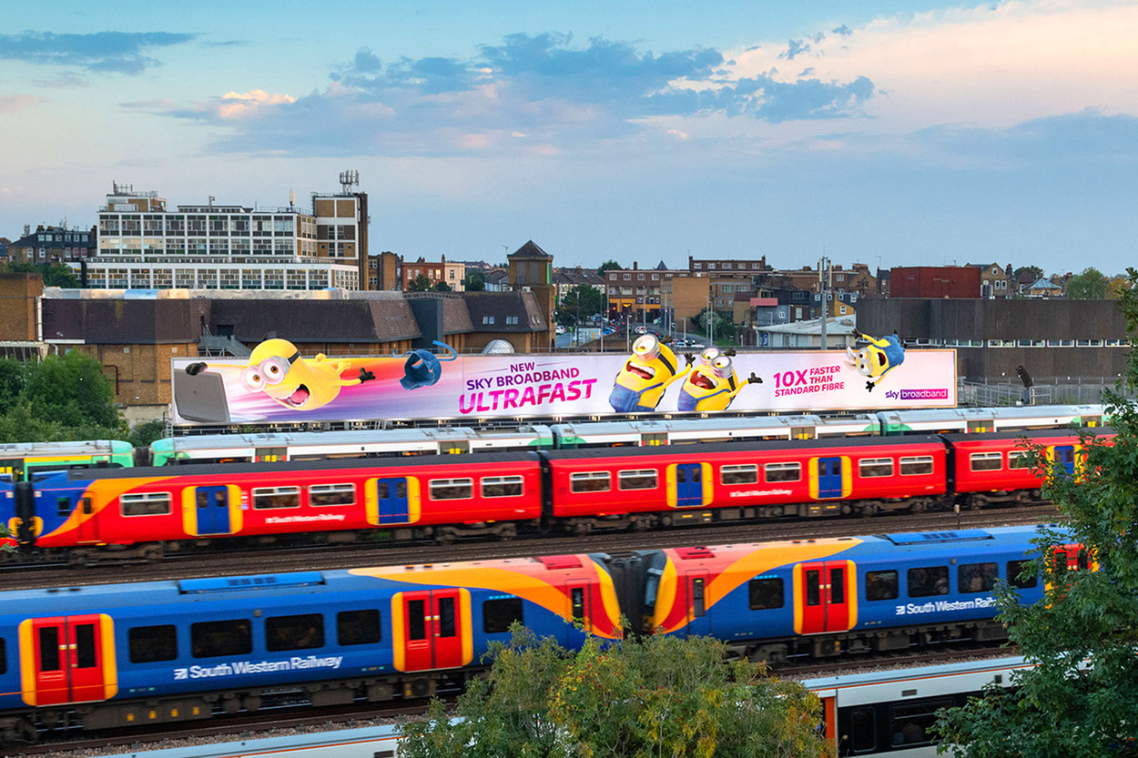 Sky Broadband 'Minions' - James Fairburn / Art Director