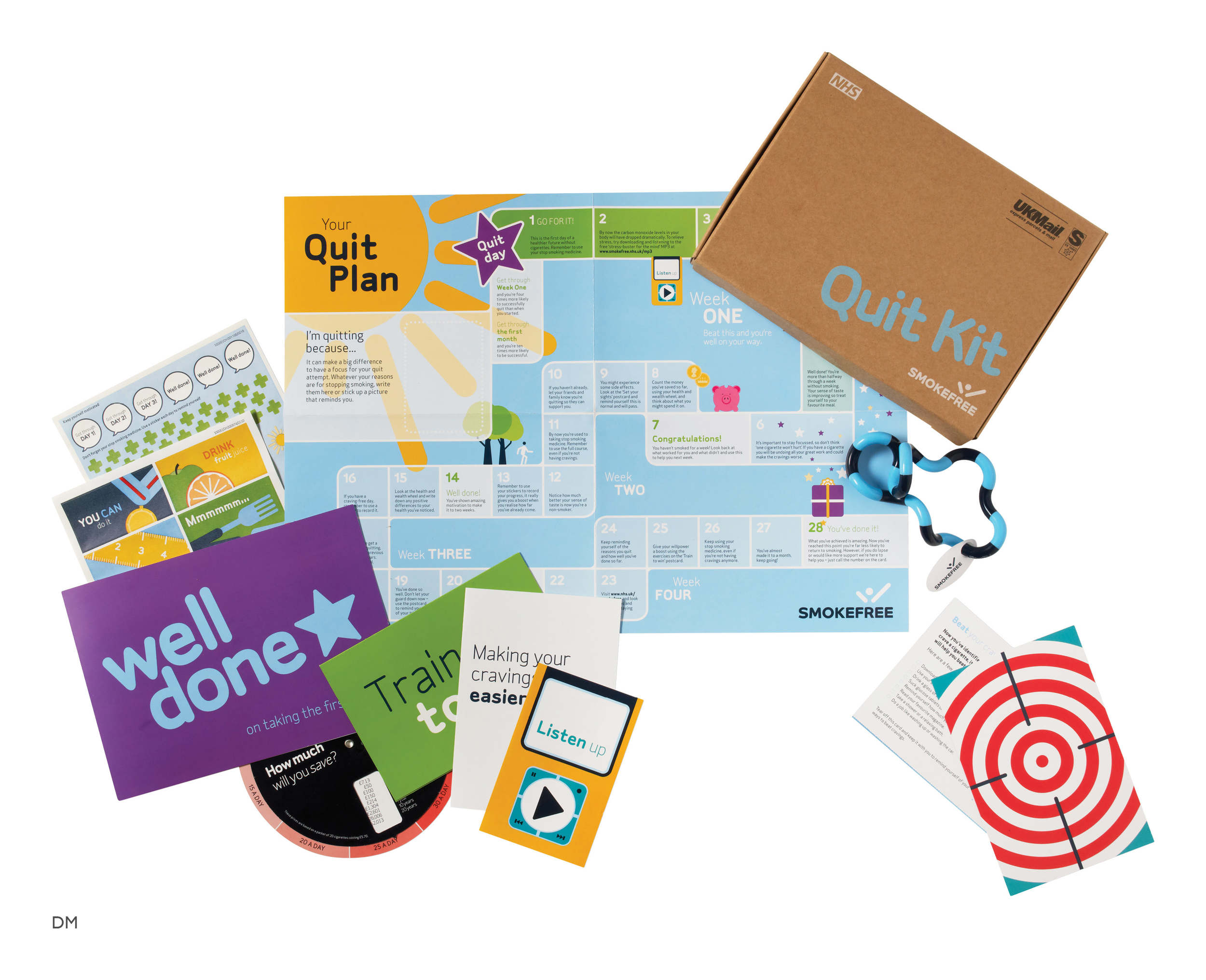 DOH 'Quit Kit' - James Fairburn / Art Director
