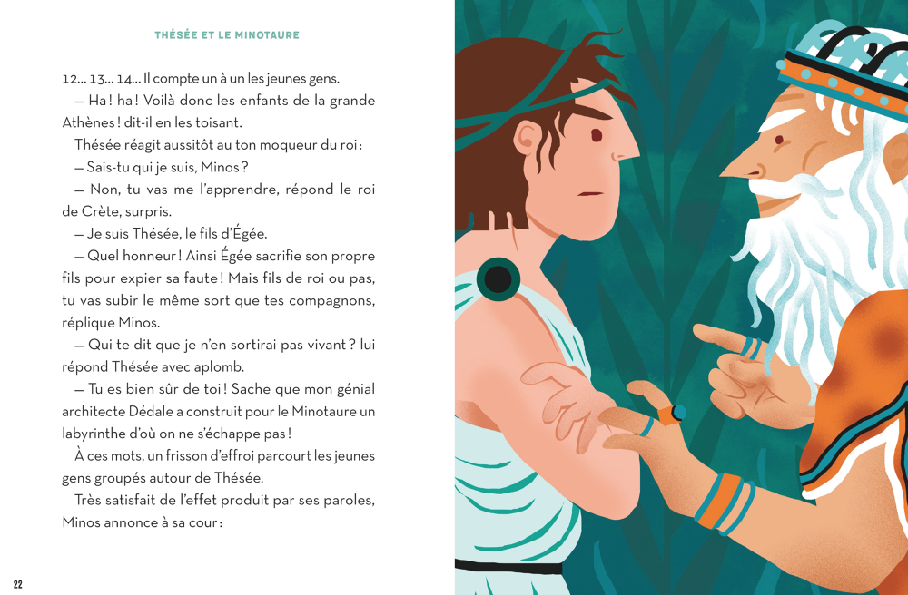 Theseus and the Minotaur - Olivia Sautreuil