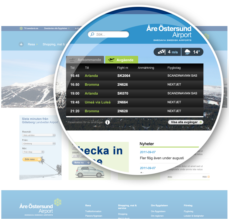 Swedavia - Samuel Gidlöf - Interactive Art Director