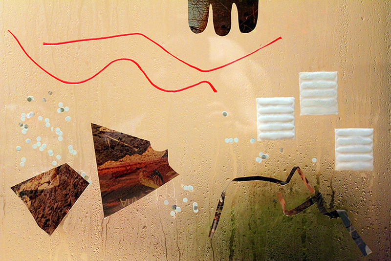 sweat painting series - Kate Pruitt