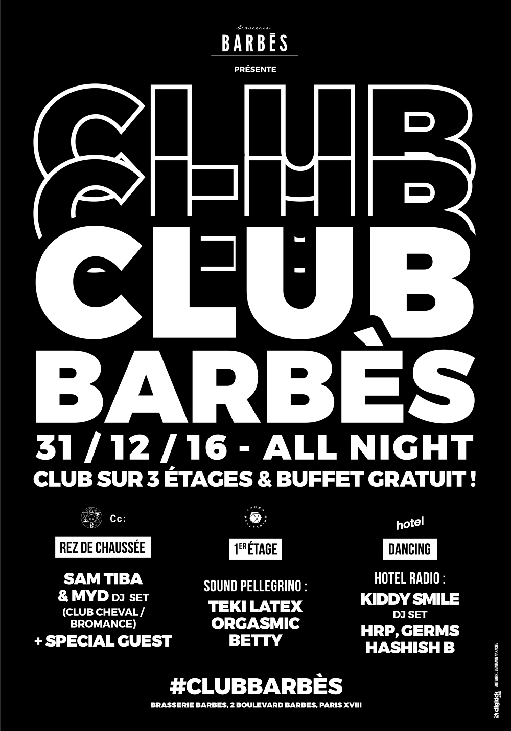 Club Barbès - Benjamin Nakache