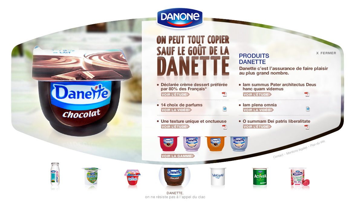 Danone - Benjamin Nakache