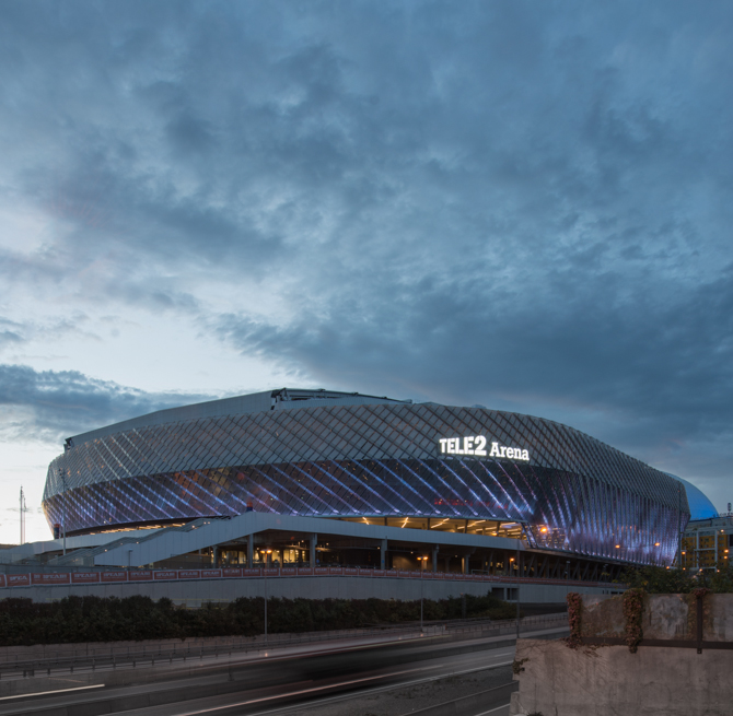 Tele2 Arena - Jason Strong Photography - Architecture and Interiors