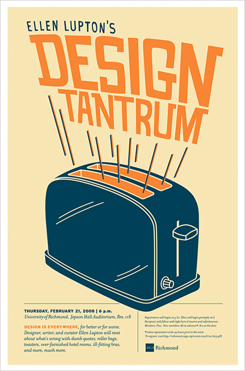 Ellen Lupton Poster - Roy Wilhelm | Design Portfolio