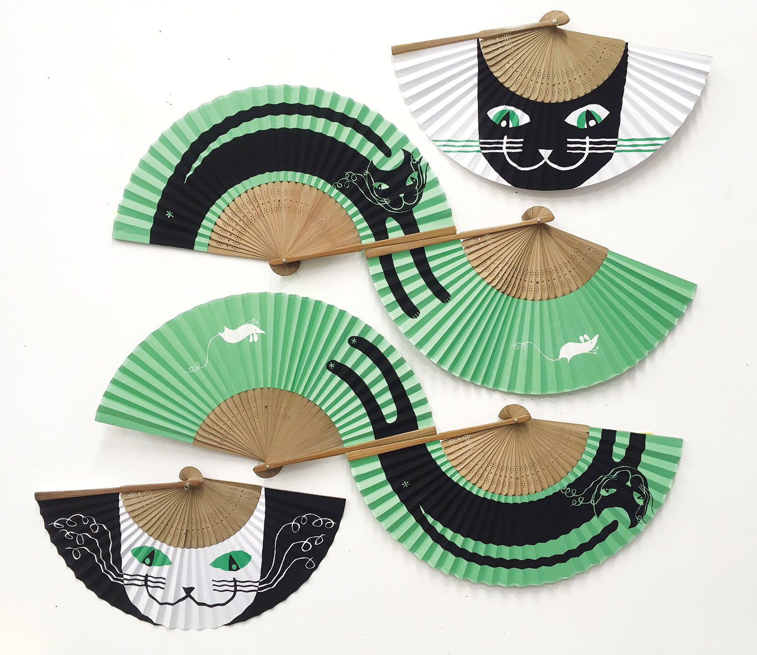 #CatFan - Lesley Barnes Illustration