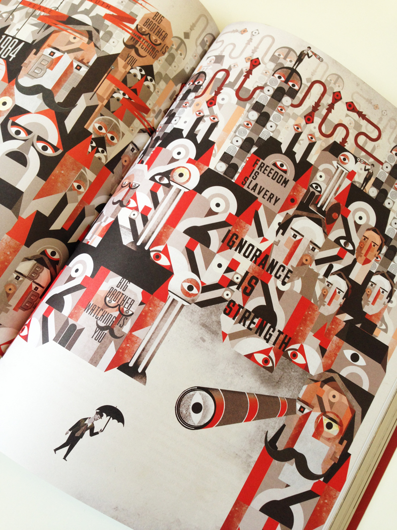 1984 - The Graphic Canon 3 - Lesley Barnes Illustration