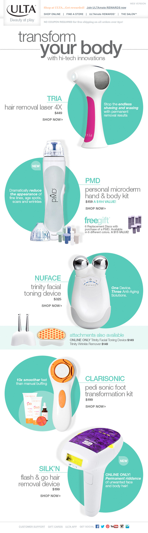 ULTA Email - Theme - Diana Terry