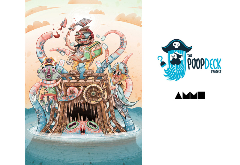 Burlisaurus - Illustration & Design by James Burlinson