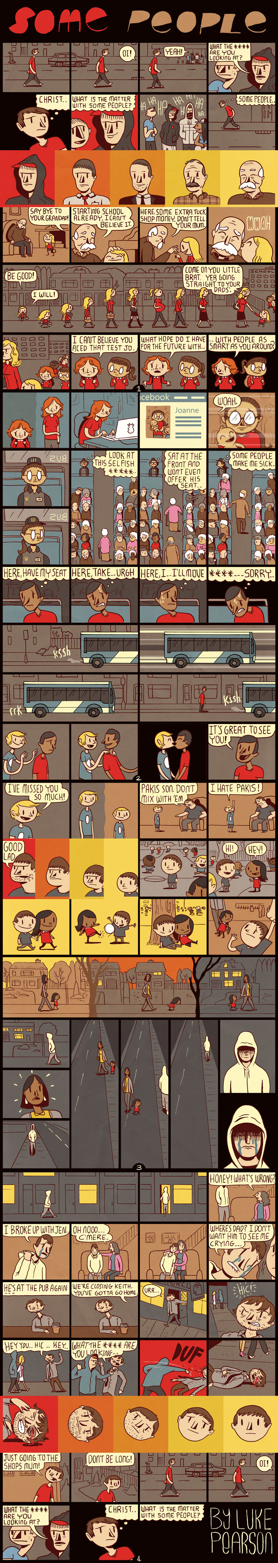 Some People - Luke Pearson - Illustration and Comics