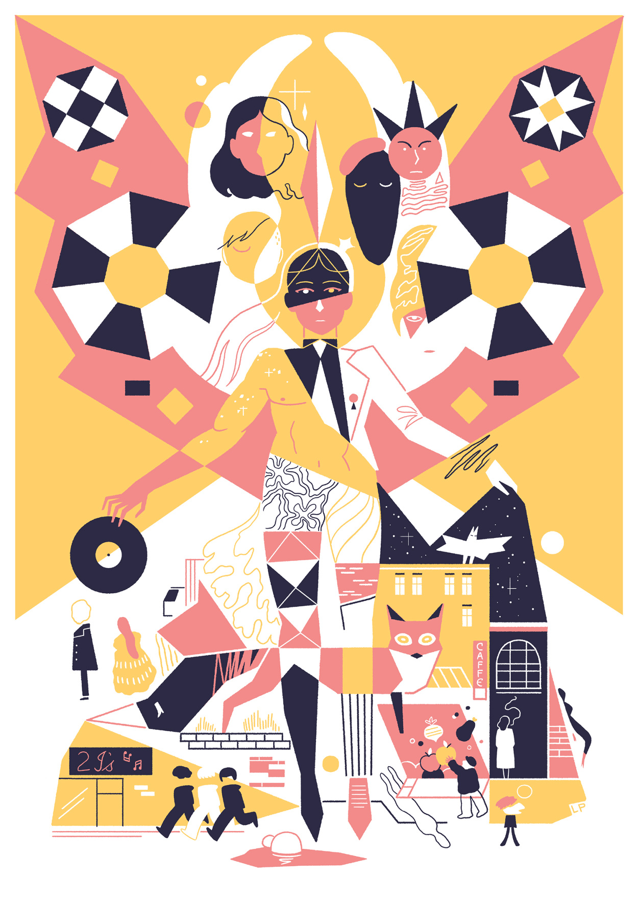 Soho Glories - Luke Pearson - Illustration and Comics