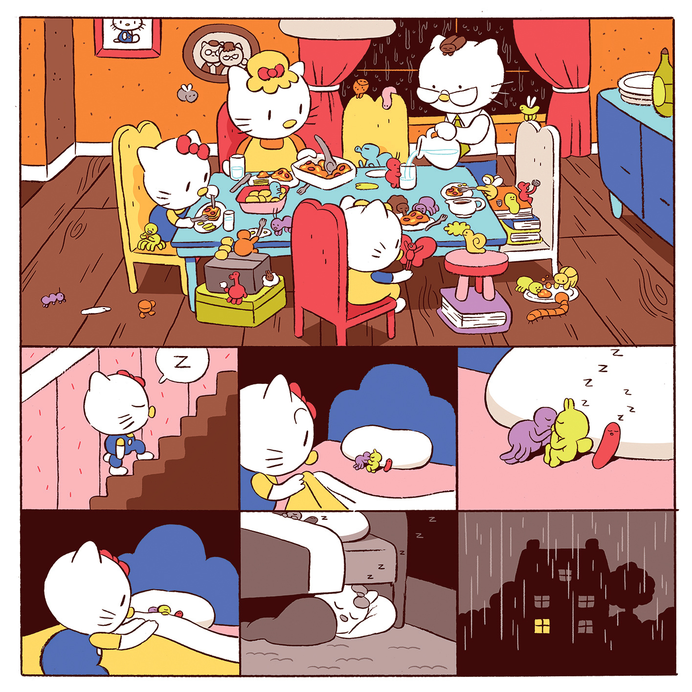 Hello Kitty - Luke Pearson - Illustration and Comics