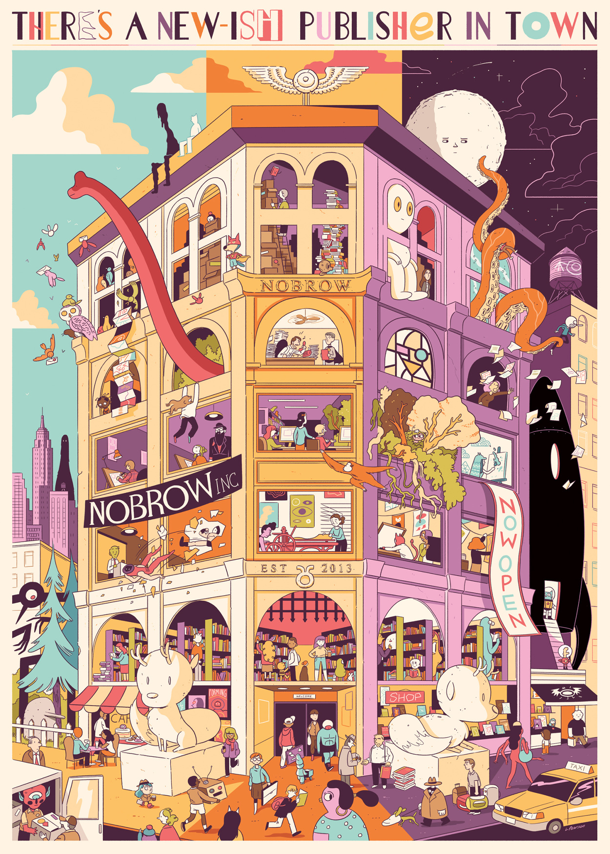 Nobrow/Flying Eye - Luke Pearson - Illustration and Comics
