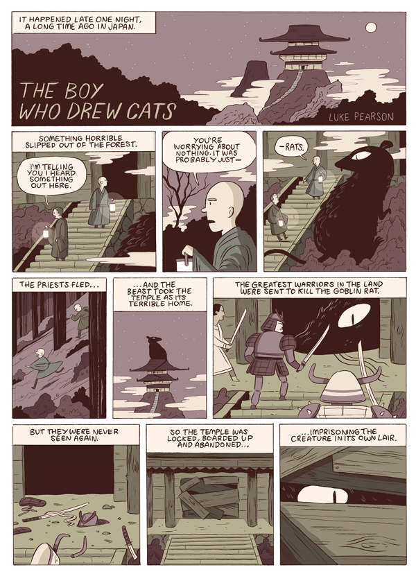 The Boy Who Drew Cats - Luke Pearson - Illustration and Comics
