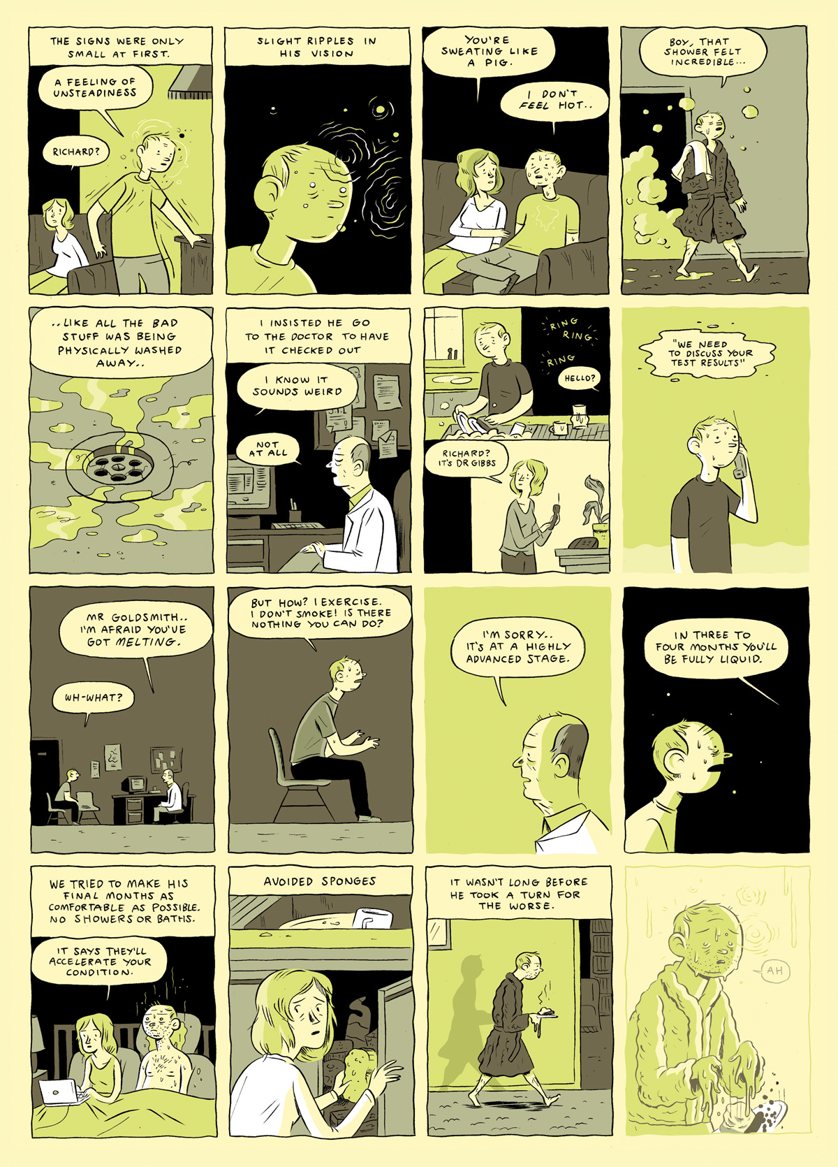 Melting - Luke Pearson - Illustration and Comics