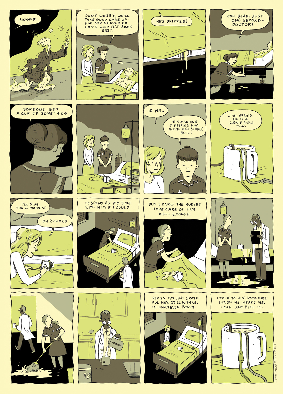 Melting - Luke Pearson - Illustration and Comics