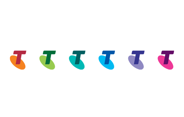 Telstra Blue Logo