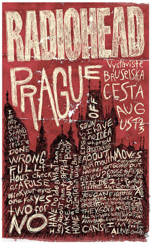 Radiohead Poster(s) - Bruce's Grafik Design