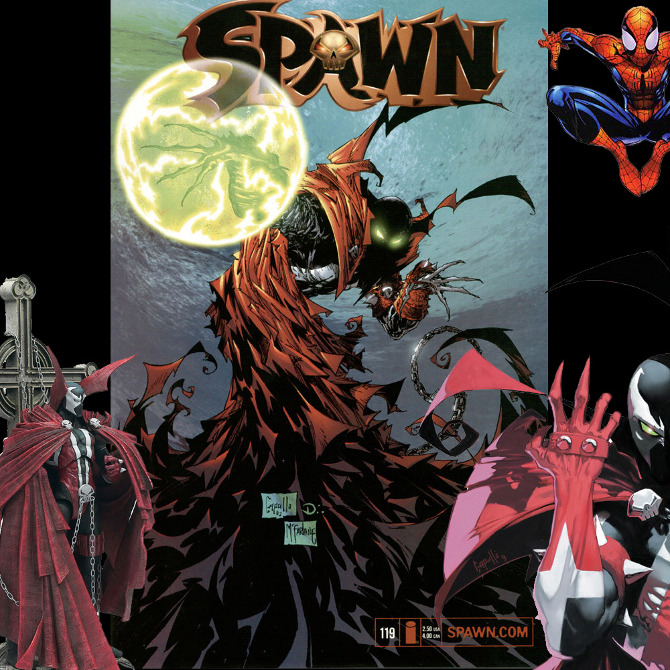 Comicon 2010 - Ultimate Spawn - Low Poly - Eduardo Mosena - Character ...