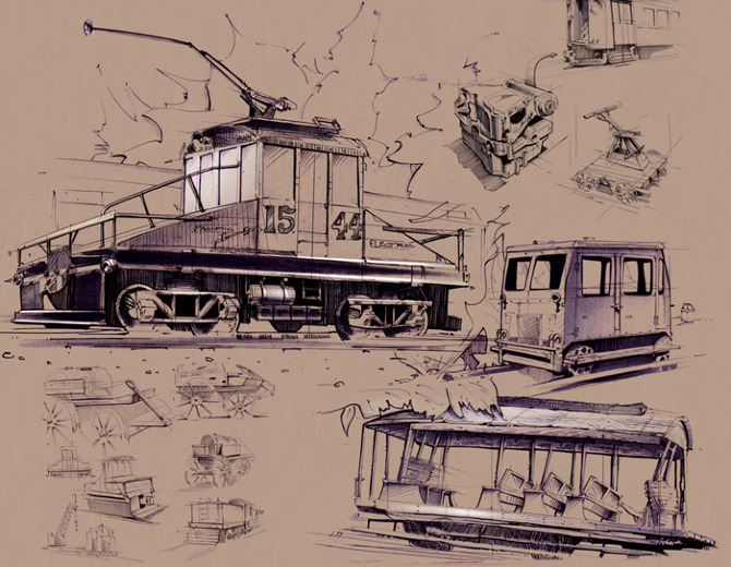 Dynamic Sketches - F Martin Design