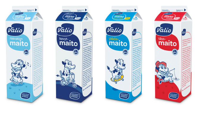 VALIO MILKS - The works of illustrator and designer Ville Granroth