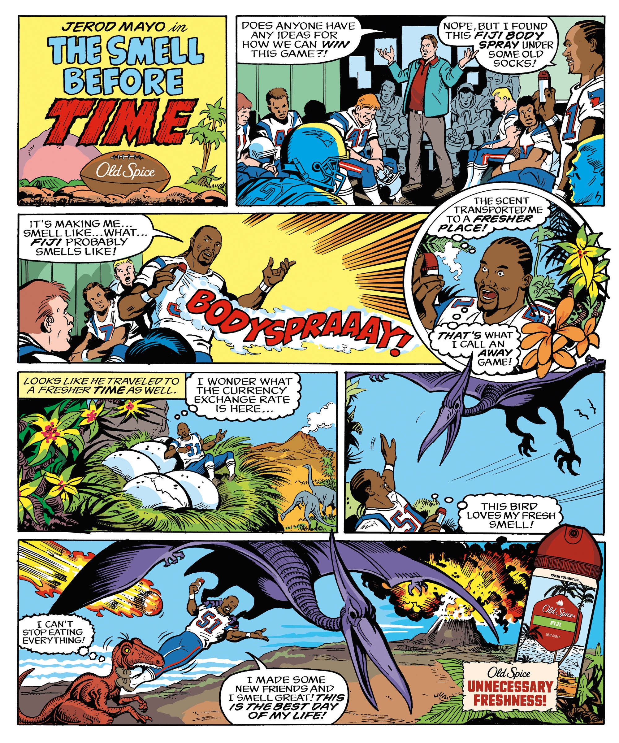 Old Spice - Comics - Nathaniel Lawlor - Copywriter