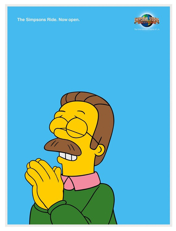 The Simpsons Ride Poster