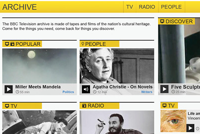 BBC Global iPlayer - Digital Design - elviavasconcelos