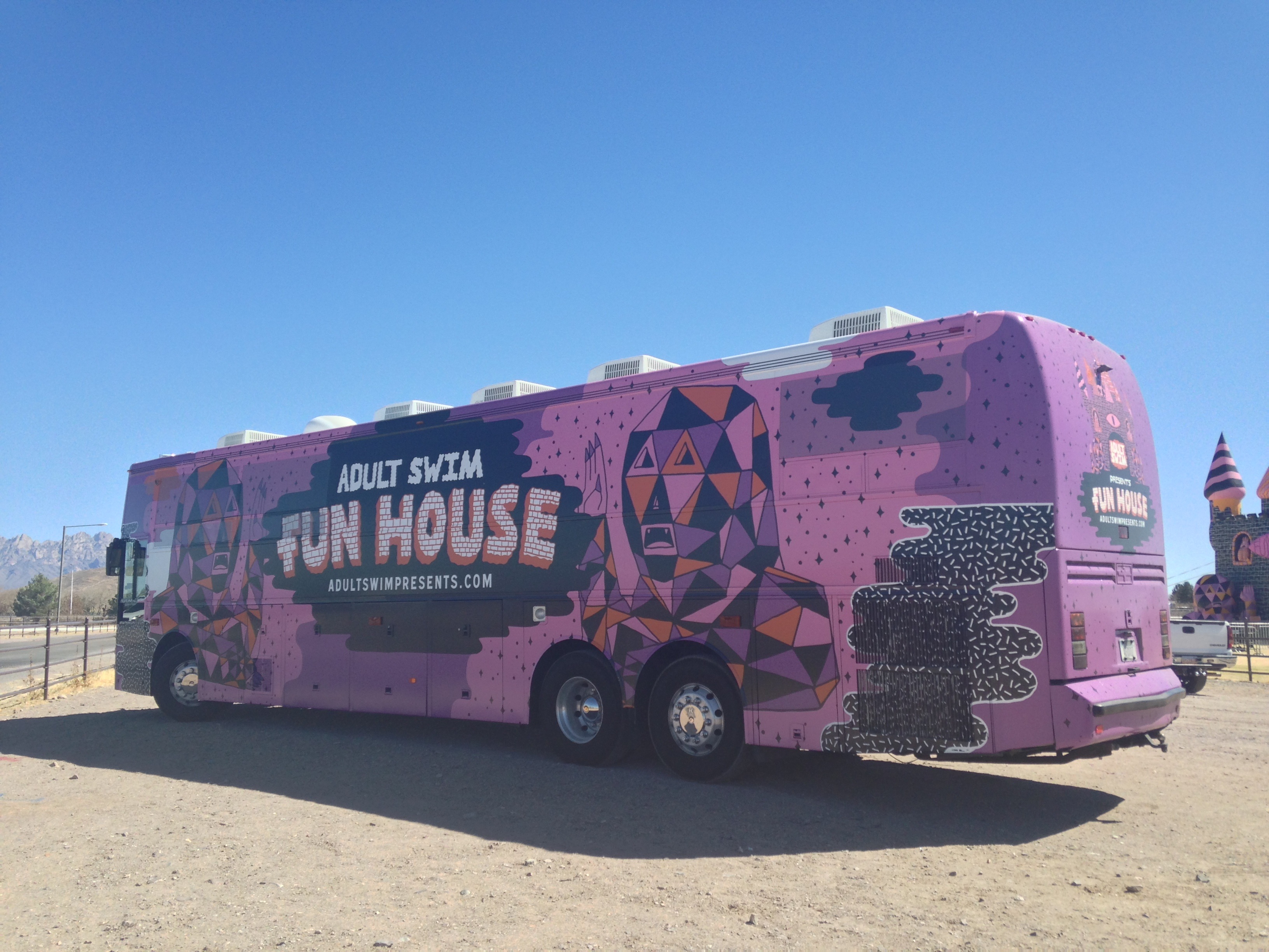 Adult Swim Tour Bus - KEEWEE CLUB